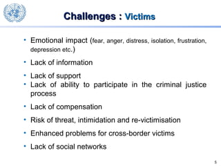 Challenges in Implimentation of Victims' Rights | PPT