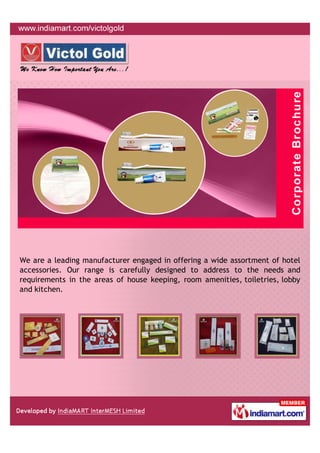 Victol Gold, Ahmedabad, Hotel Accessories | PDF