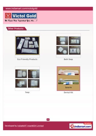 Victol Gold, Ahmedabad, Hotel Accessories | PDF