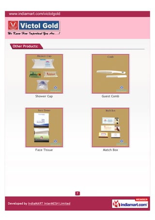 Victol Gold, Ahmedabad, Hotel Accessories | PDF