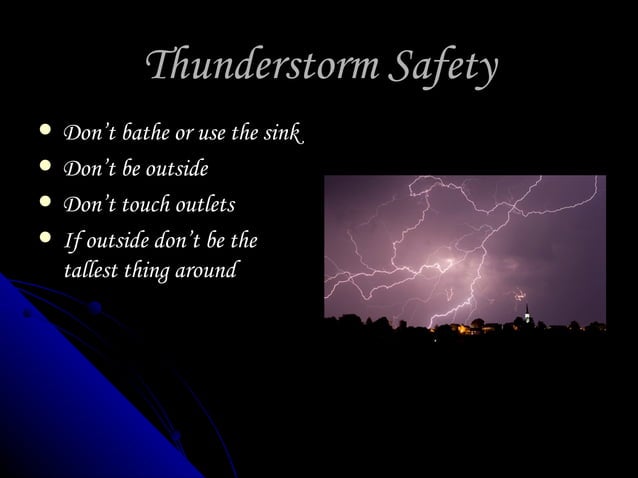 Weather Safety | PPT