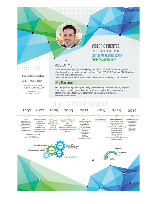 Victor C Fuentes Resume 2018 Print Version | PDF