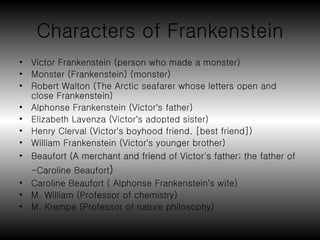 Victor Frankenstein | PPT
