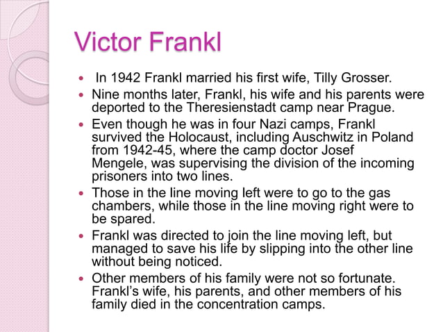 Victor Frankl | PPT
