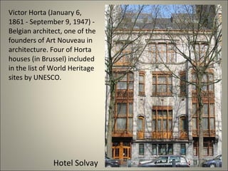 Victor horta | PPT