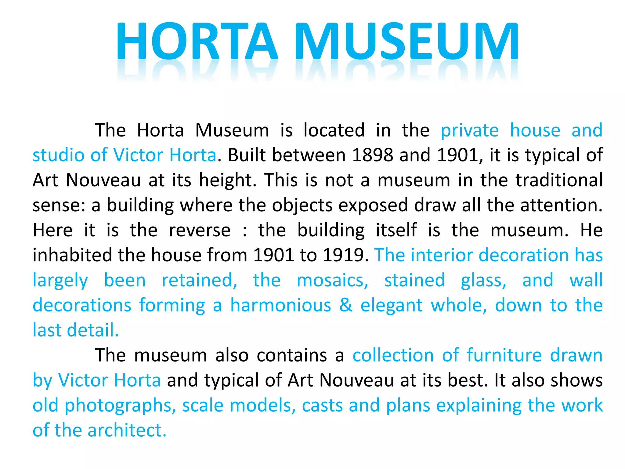 Victor horta | PPTX
