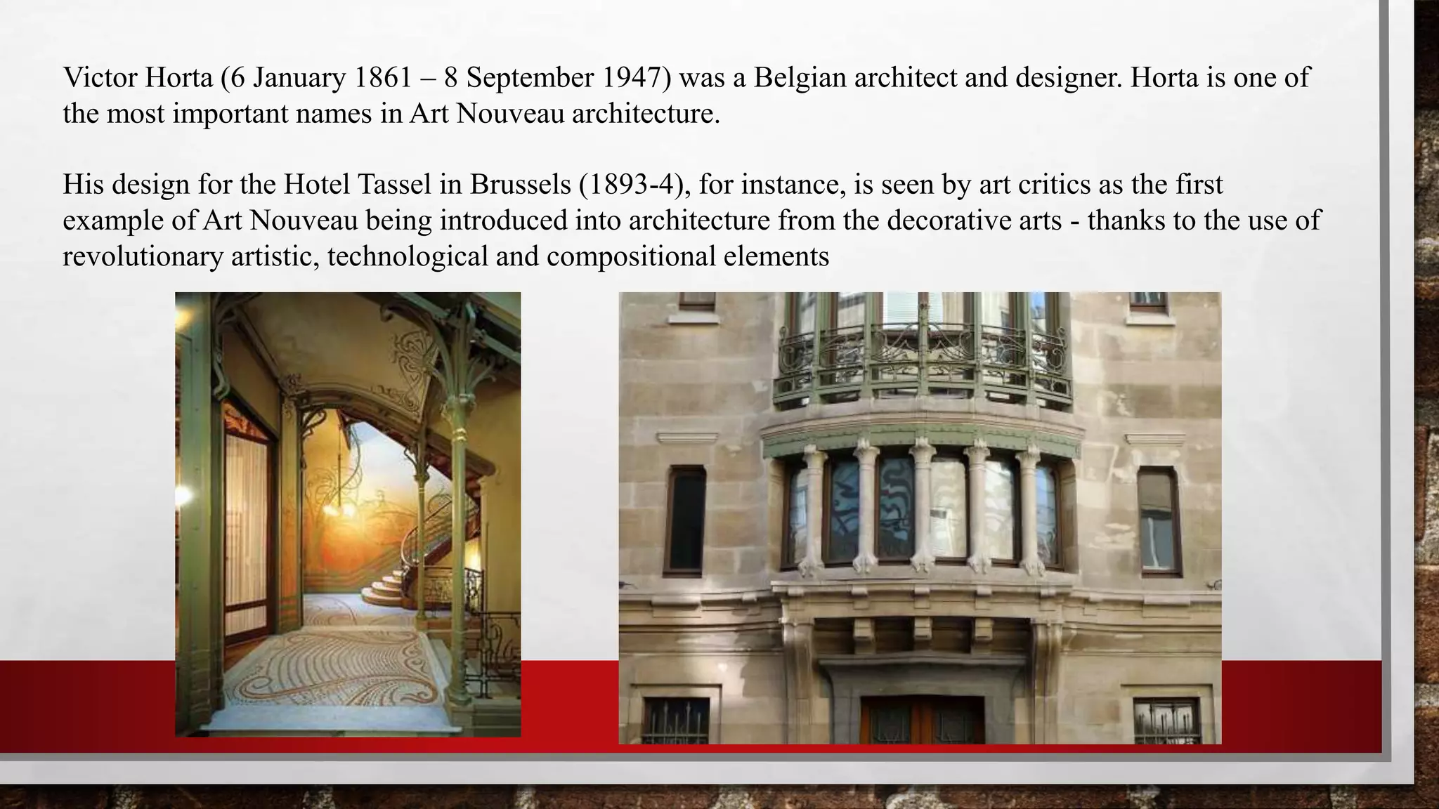 Victor horta | PPT