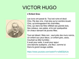Victor hugo | PPT