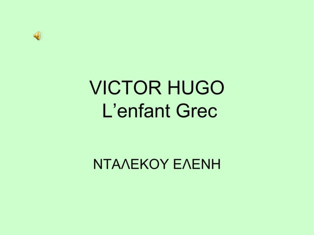 Victor hugo | PPT