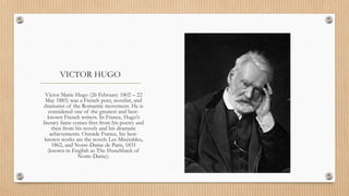Victor hugo | PPTX