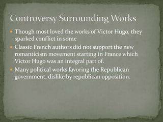Victor Hugo by Colin Cassard | PPT
