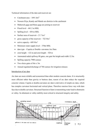 field visit to Victoria dam | PDF