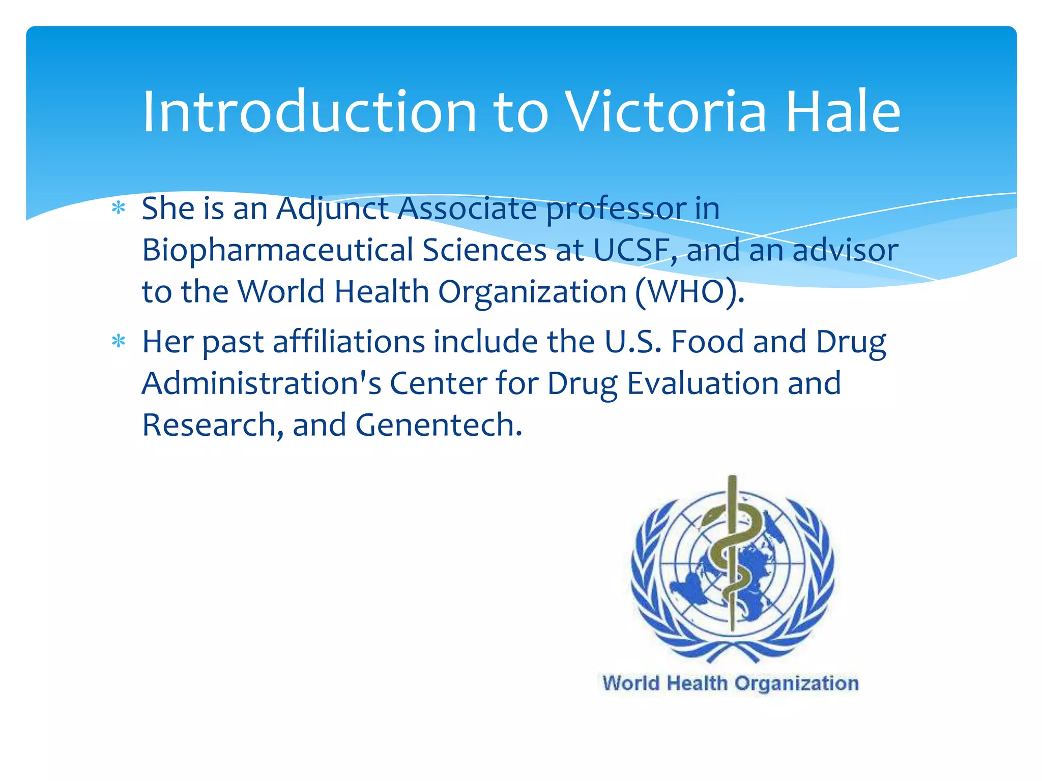 Victoria hale | PPT