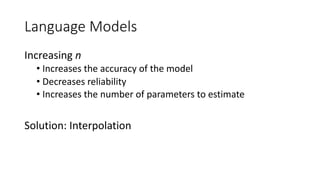[2019] Class-based N-gram Models of Natural Language | PPT