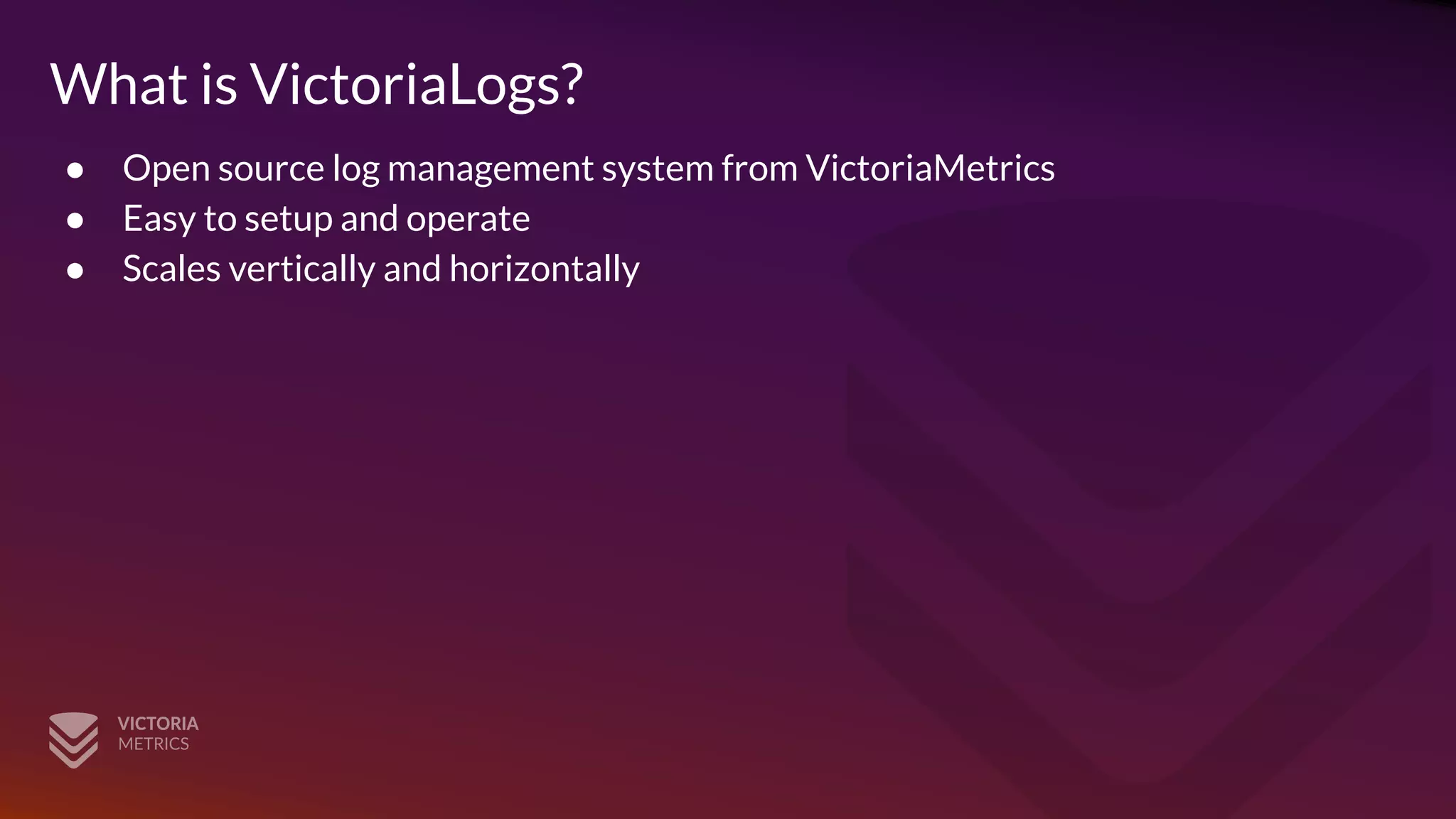 VictoriaLogs: Open Source Log Management System - Preview | PDF ...