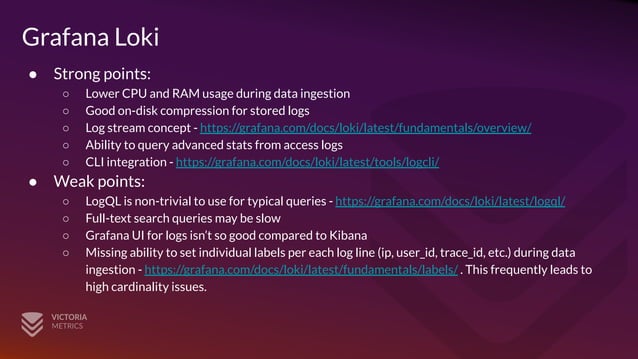 VictoriaLogs: Open Source Log Management System - Preview | PDF | Databases | Computer Software ...