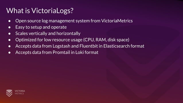 VictoriaLogs: Open Source Log Management System - Preview | PDF | Databases | Computer Software ...