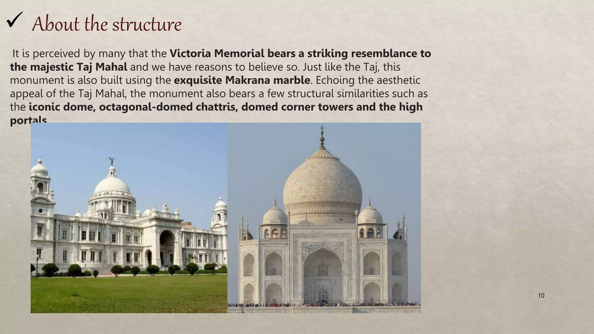 VICTORIA MEMORIAL CASE STUDY | PPTX
