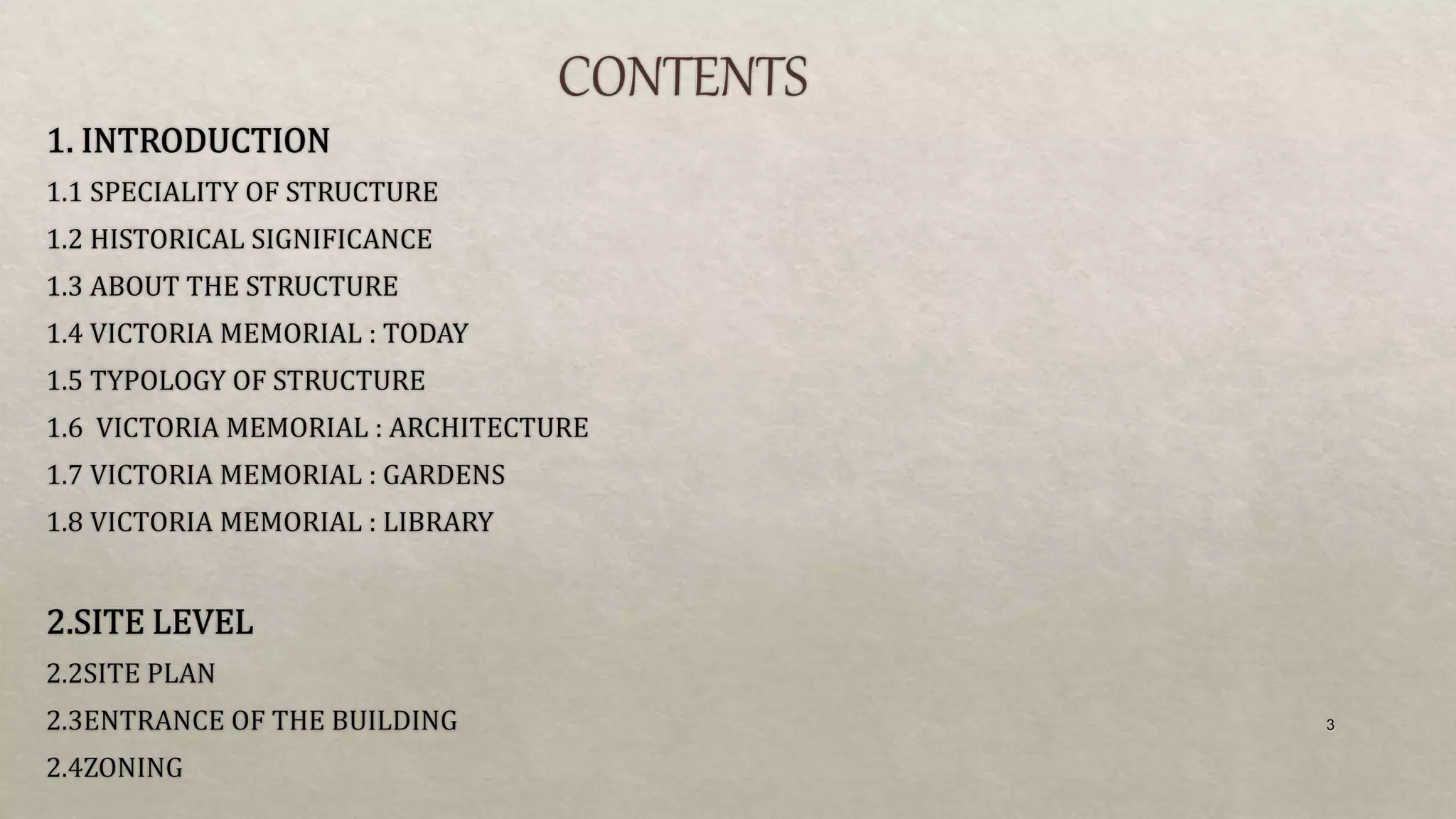 VICTORIA MEMORIAL CASE STUDY | PPTX