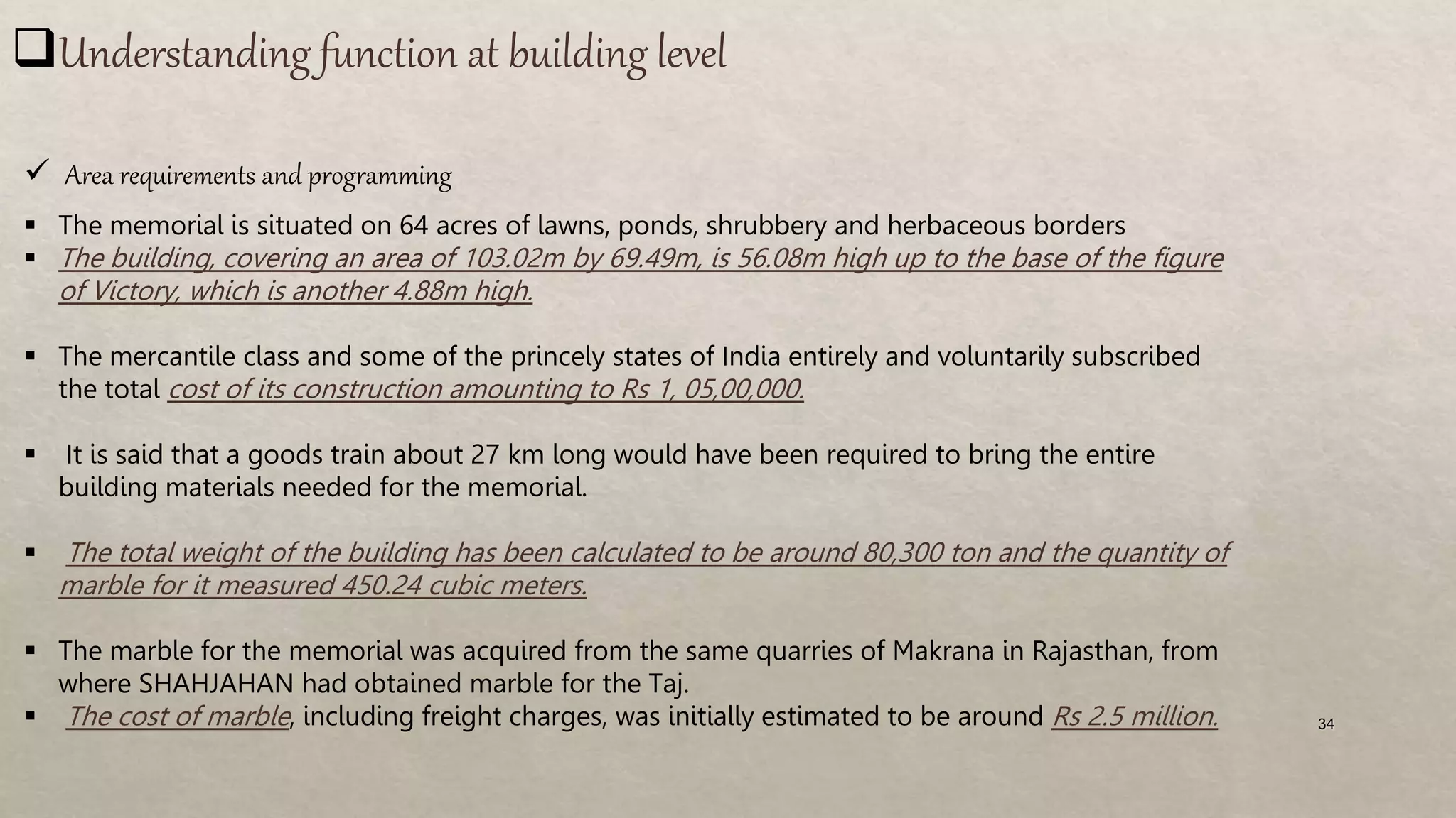 VICTORIA MEMORIAL CASE STUDY | PPTX
