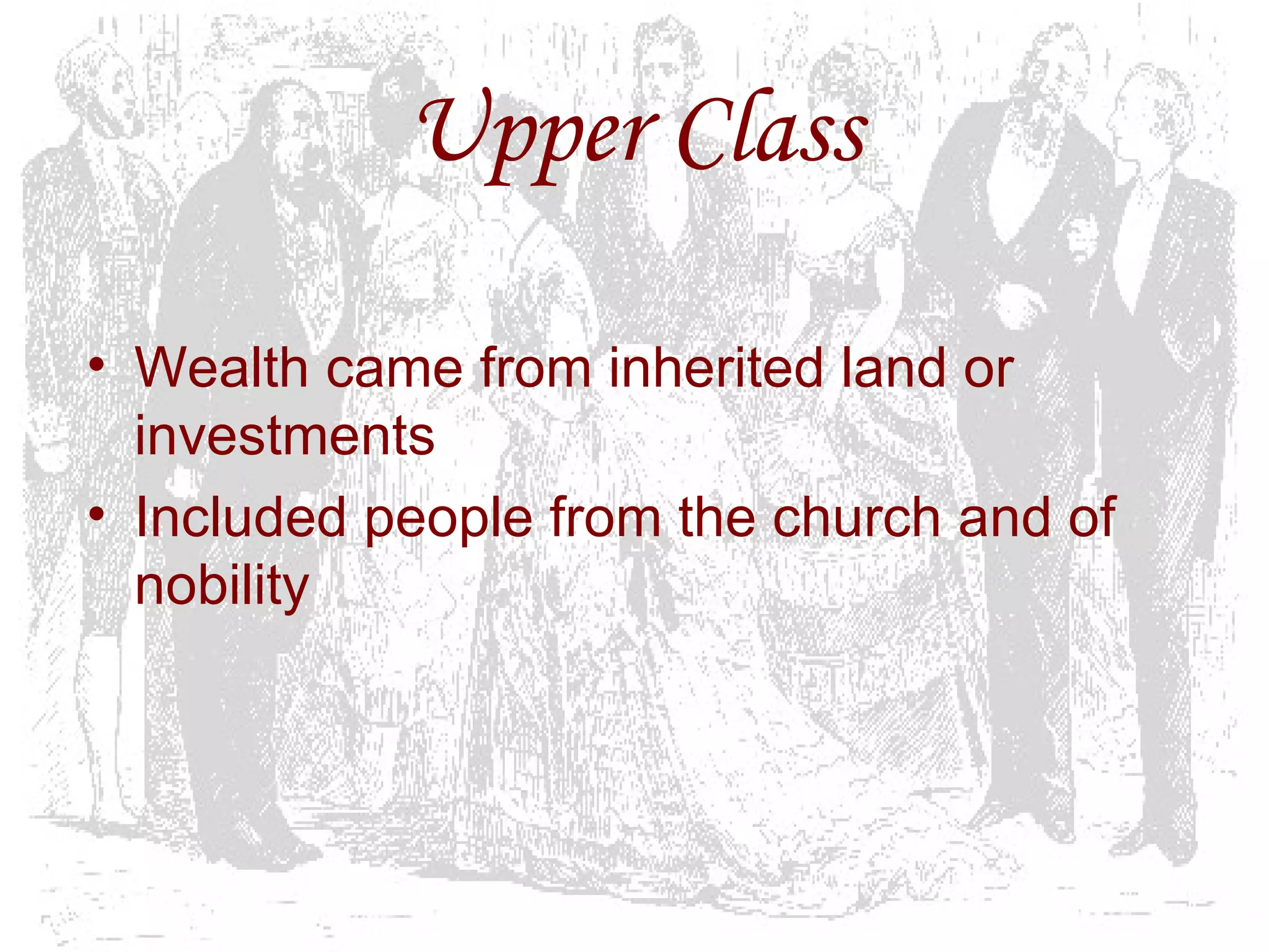 Victorian Era Social Structure | PPT