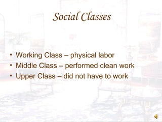Victorian Era Social Structure | PPT