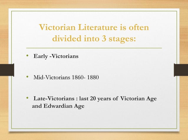 Victorian age | PPT