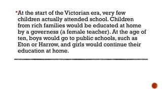 VICTORIAN AGE powerpoint presentation. reporting in english american ...