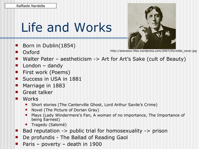 Victorian Age Oscar Wilde | PPT