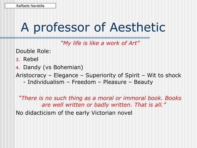 Victorian Age Oscar Wilde | PPT