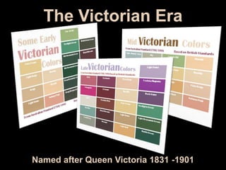 Victorian colors schemes | PPTX