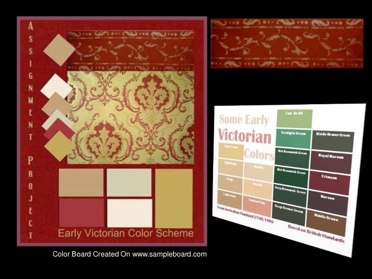 Victorian Era Color Schemes