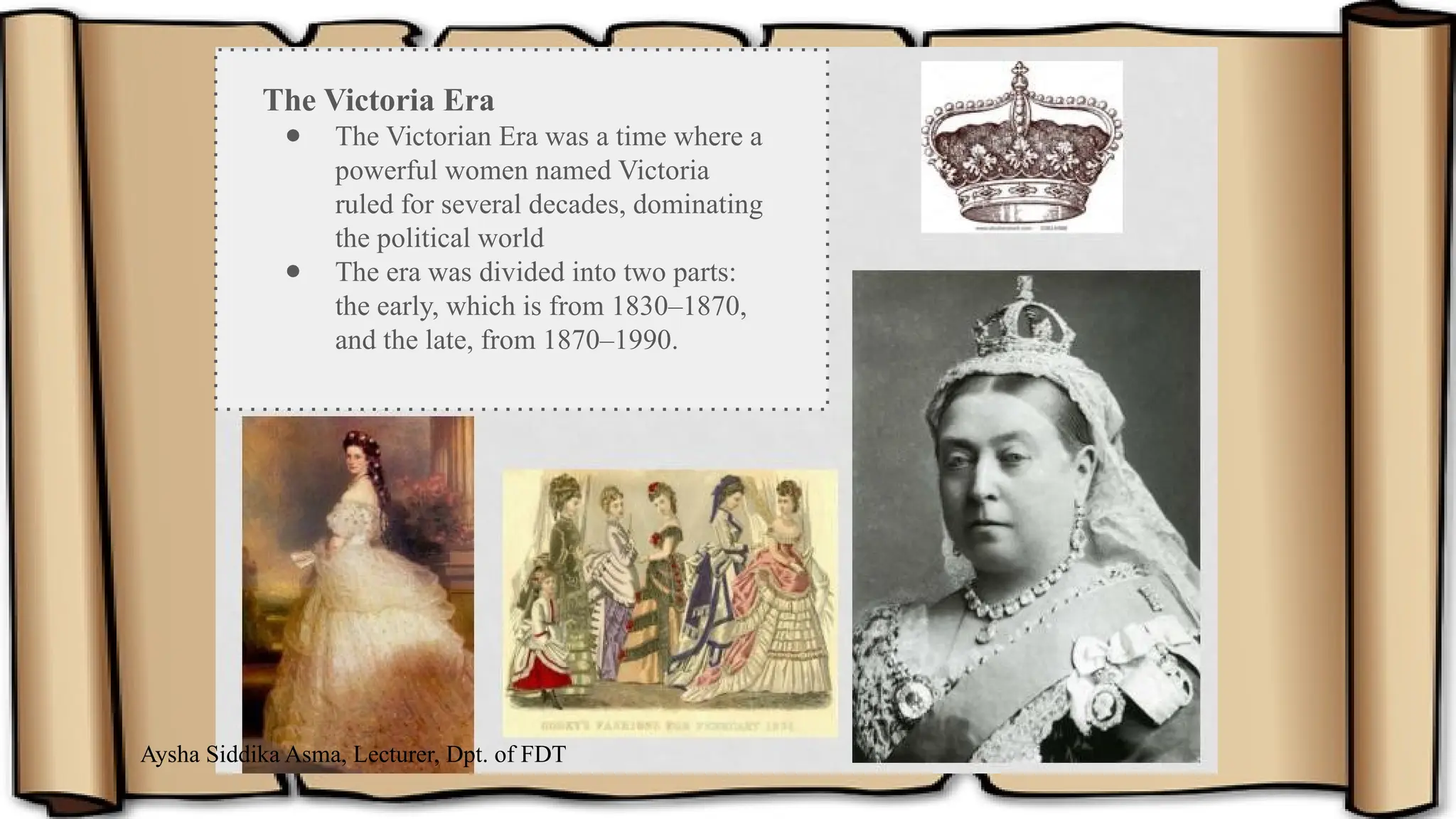 Elegance Restraint, FASHION IN THE VICTORIAN ERA.pptx