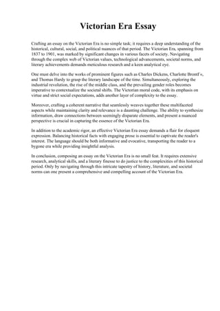 Victorian Era Essay.pdf
