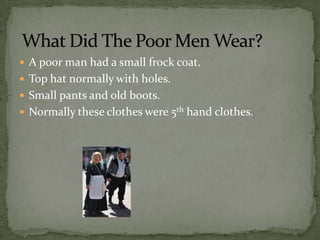 Victorian era men's clothing and apparel | PPTX