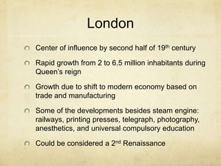 The Victorian Period | PPTX