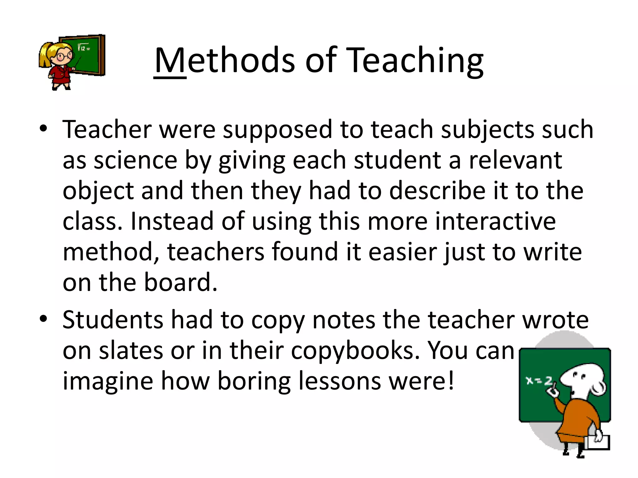 Victorian Lessons | PPTX