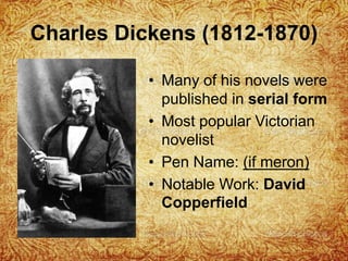 Victorian literature | PPTX