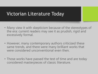 Victorian Literature | PPTX
