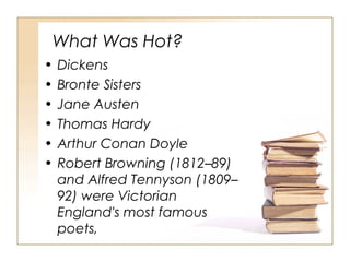 Victorian Popular Literature | PPT