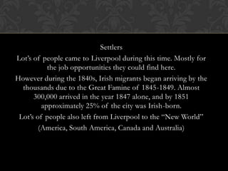 Victorian liverpool | PPTX