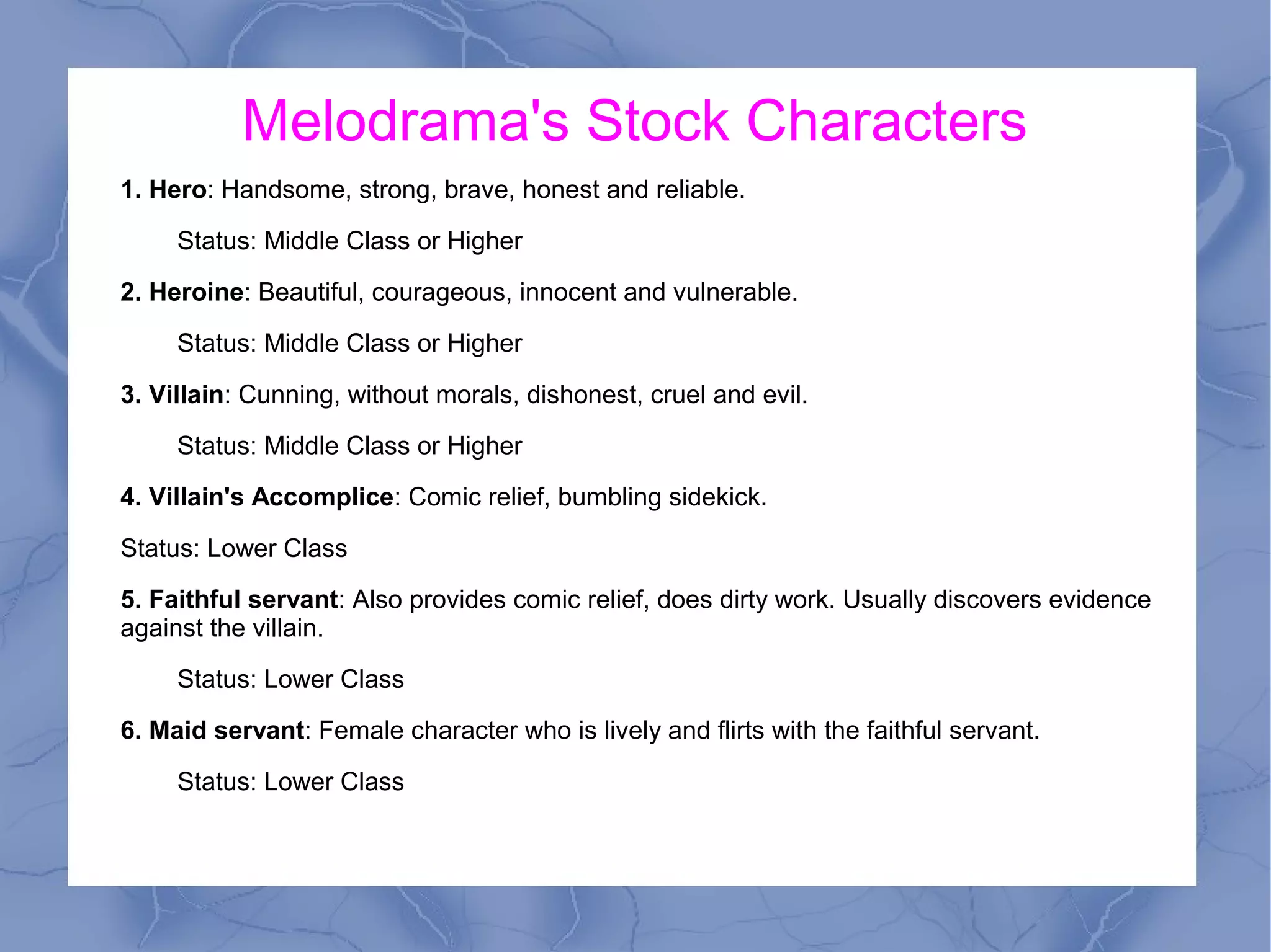 Victorian Melodrama | PPT