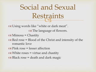 Victorian morality ppt | PPTX