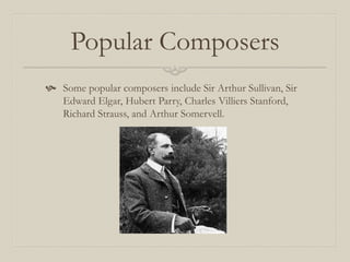 Victorian music | PPTX | Classical Music | Music