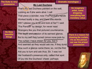 My Last Duchess | PPTX