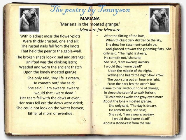Victorian poetry Tennyson Mariana | PPT