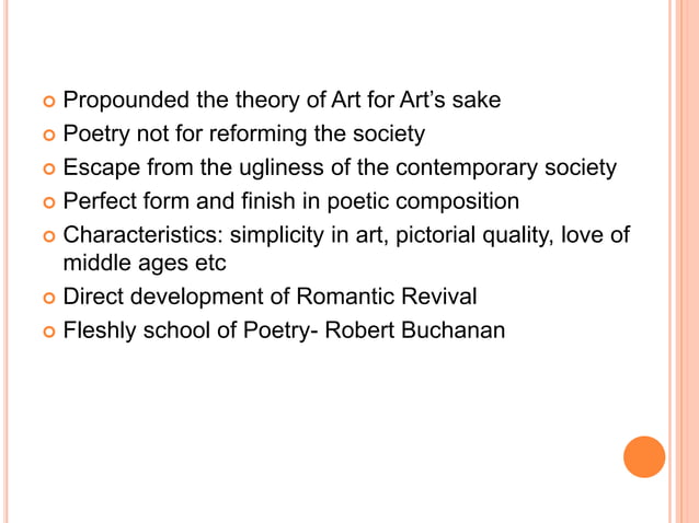 Victorian Poetry | PPT