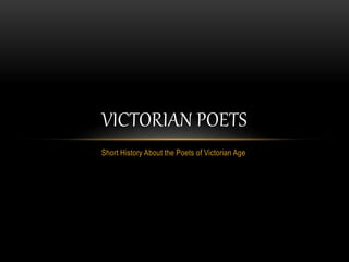 Victorian poets | PPT