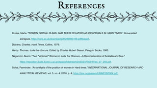 Exploring the Portrayals of Women in ‘Hard Times’ and ‘Jude the Obscure ...