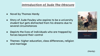 Exploring the Portrayals of Women in ‘Hard Times’ and ‘Jude the Obscure ...